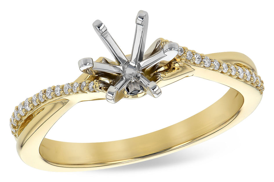 Diamond Twist Ring Setting – Wilsonville Diamond